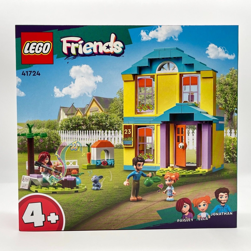 LEGO Friends Paisley's House 41724 - 2-Story Dollhouse Playset with ...